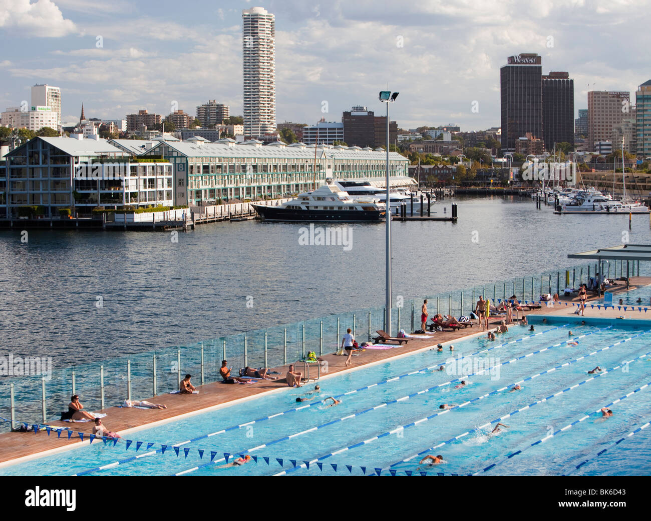Harbour outdoor pool hi-res stock photography and images - Alamy