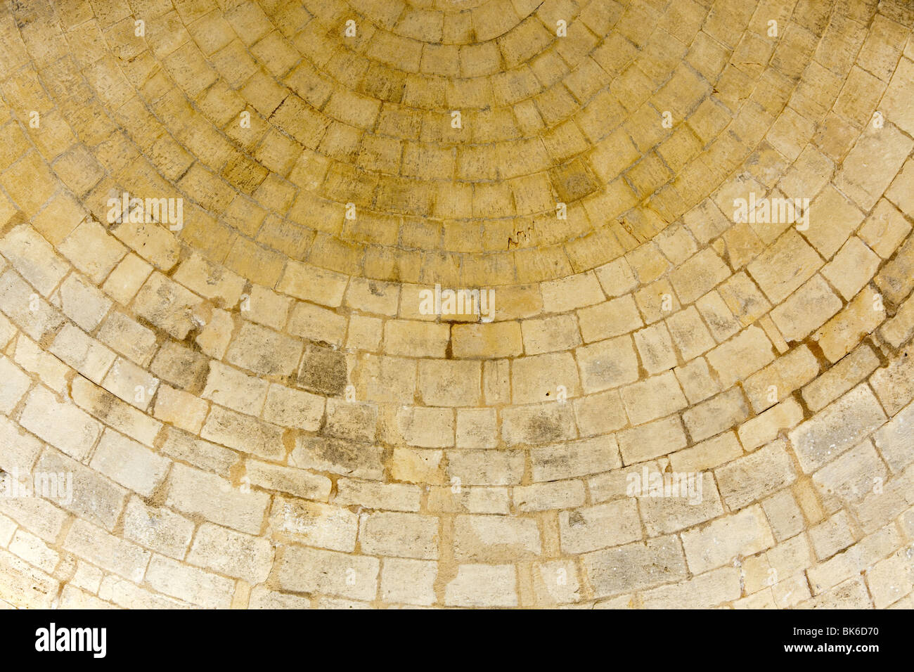old round stone wall background of abbey ruins Stock Photo - Alamy