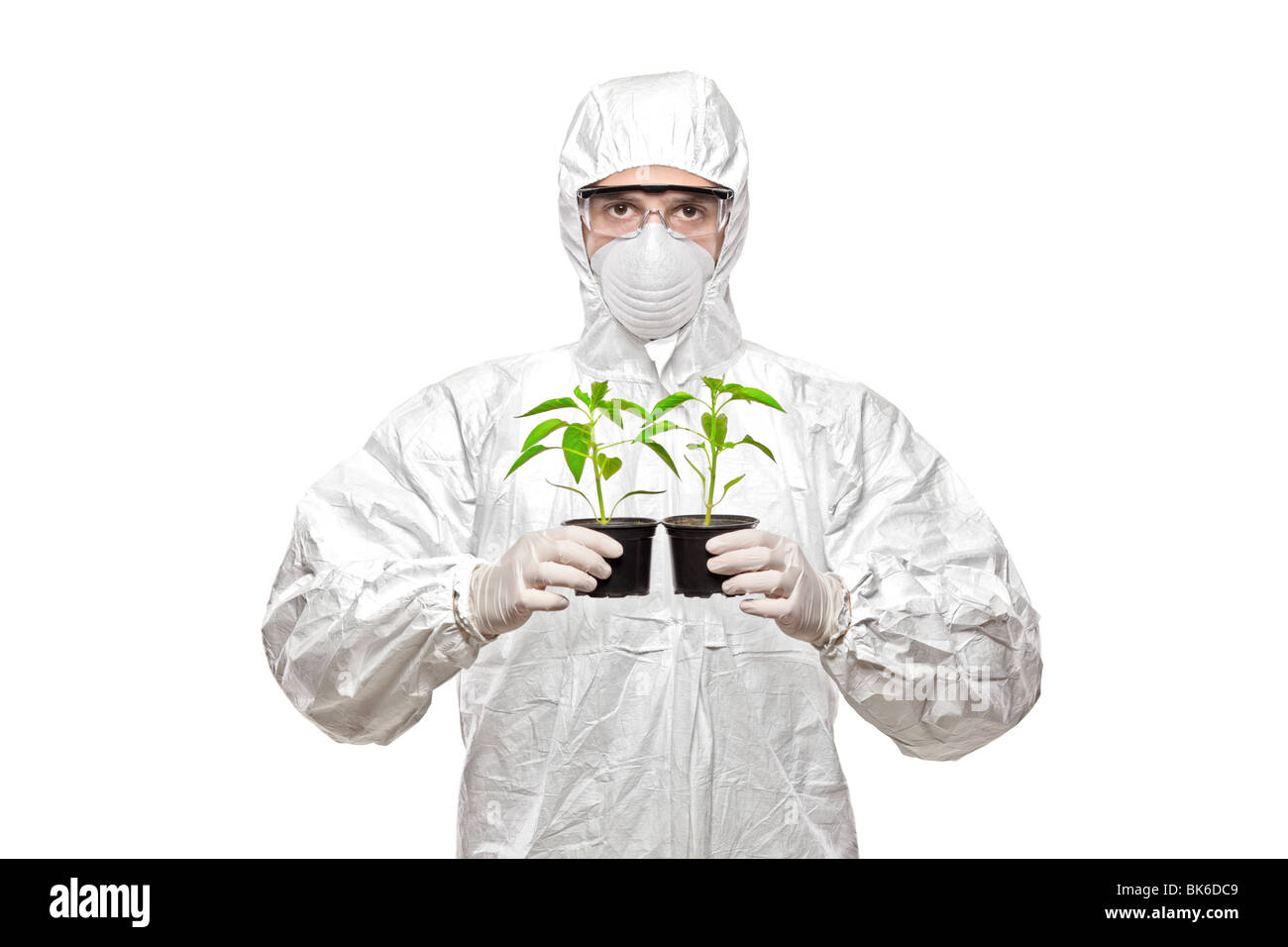 Adult man in lab Cut Out Stock Images & Pictures - Alamy