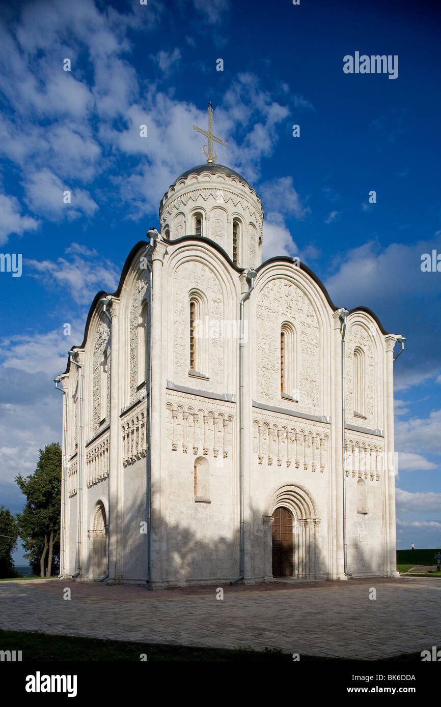 Russia,Golden Ring ,Vladimir,Cathedral of St Demetrius,1194-97 Stock ...