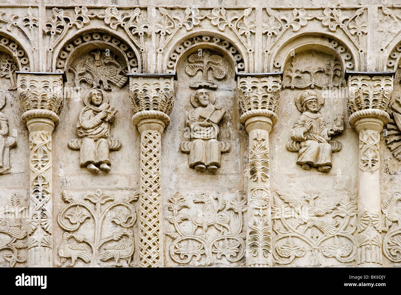Russia,Golden Ring ,Vladimir,Cathedral of St Demetrius,1194-97 Stock ...