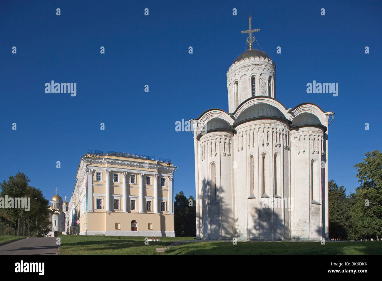 Russia,Golden Ring ,Vladimir,Cathedral of St Demetrius,1194-97 Stock ...