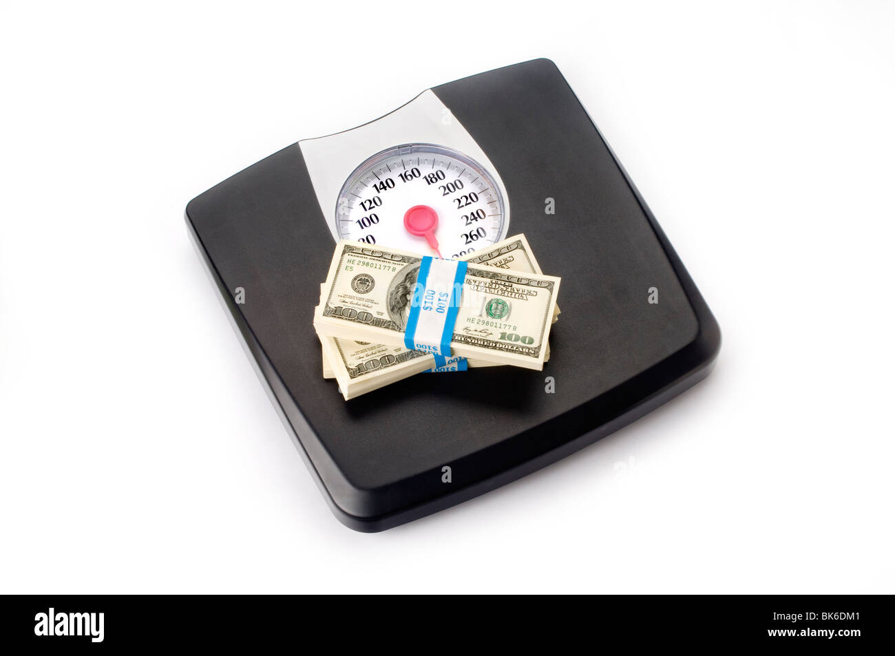weight scale on white Stock Photo - Alamy