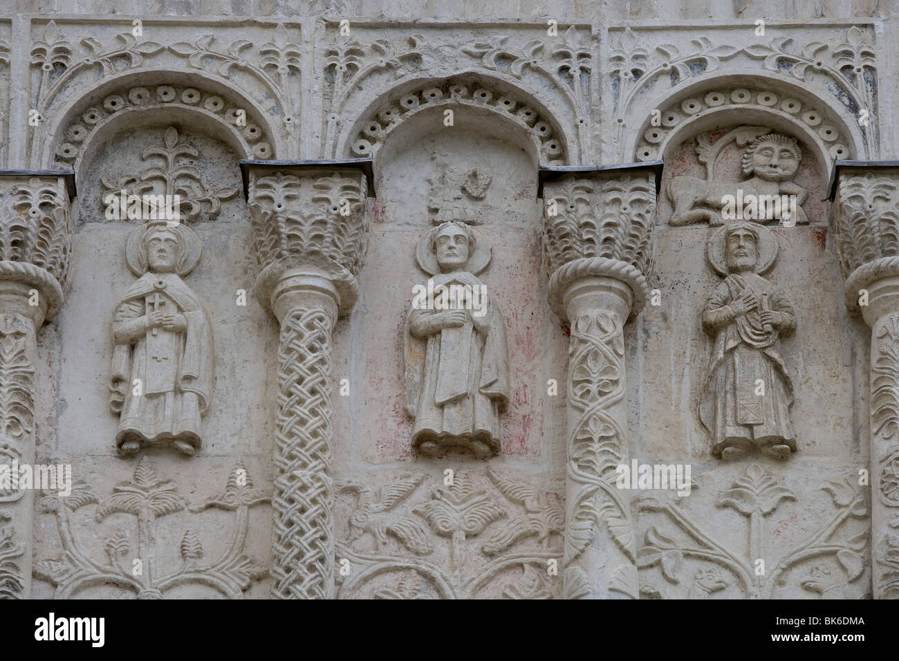Russia,Golden Ring ,Vladimir,Cathedral of St Demetrius,1194-97 Stock ...