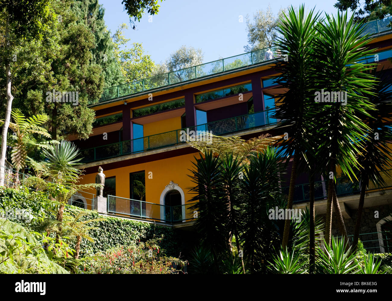 Exterior detail of the Monte Palace Museum in Madeira Stock Photo - Alamy