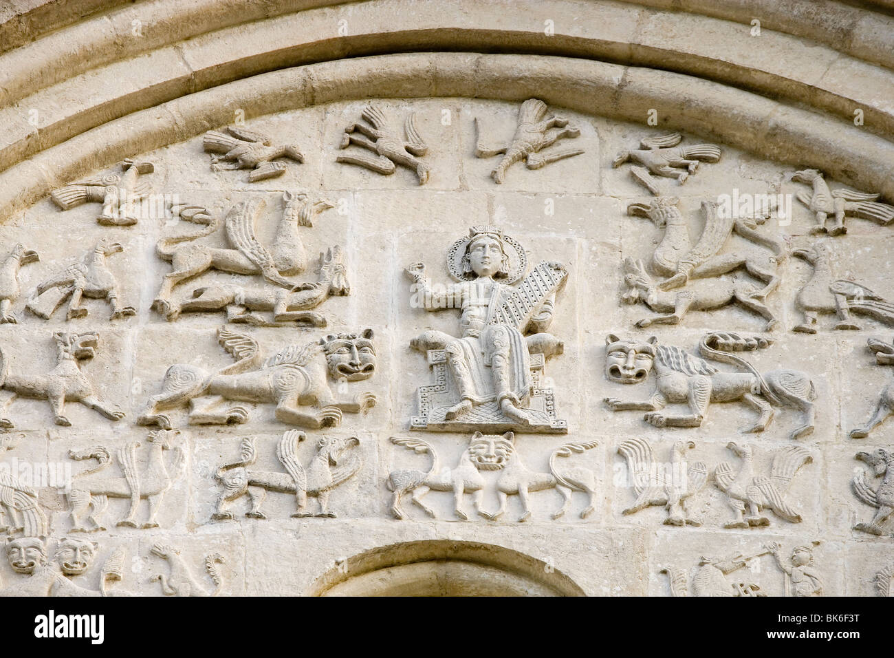 Russia,Golden Ring ,Vladimir,Cathedral of St Demetrius,1194-97 Stock ...