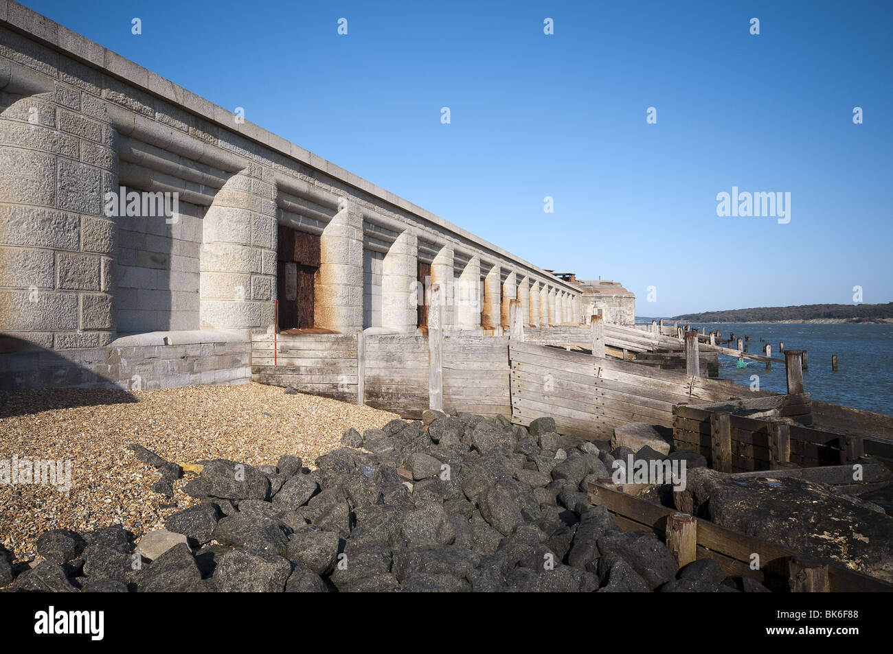 Hurst Castle near Milford on Sea, Hampshire, England, UK Stock Photo ...