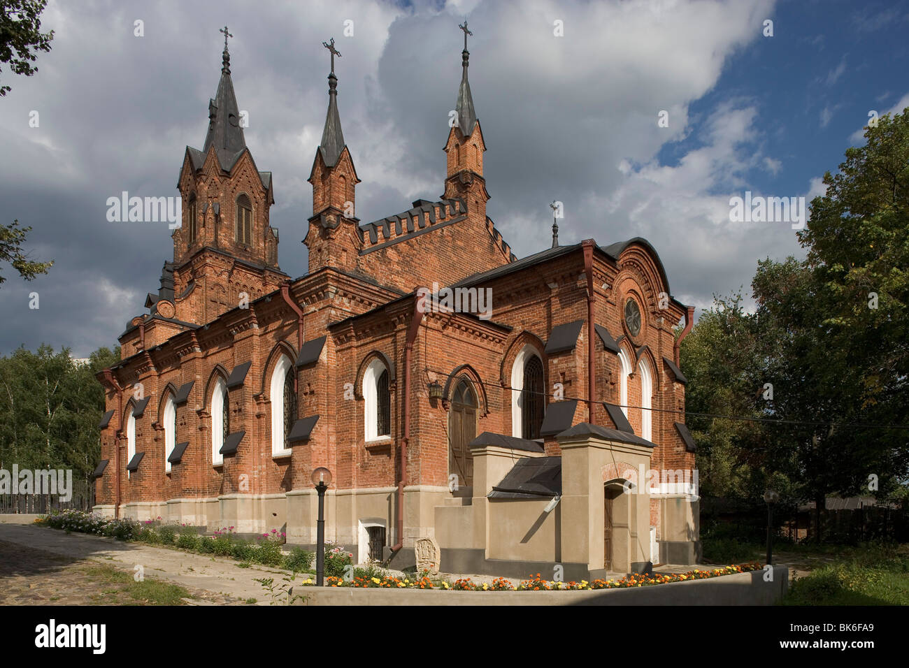 Russia,Golden Ring ,Vladimir,Polish Catholic Church Stock Photo - Alamy