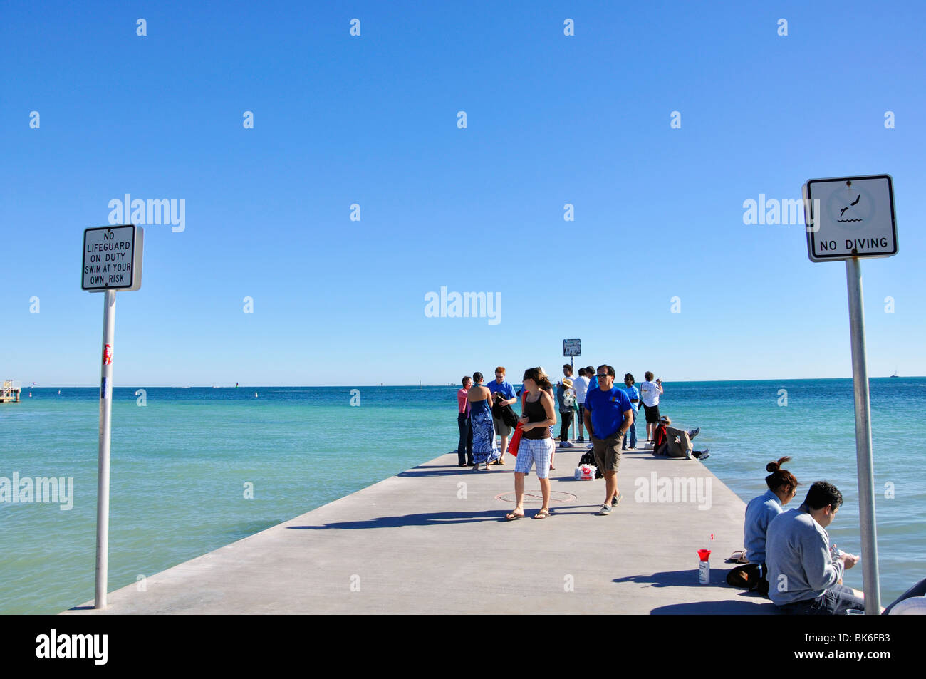 Key west pier hi-res stock photography and images - Alamy