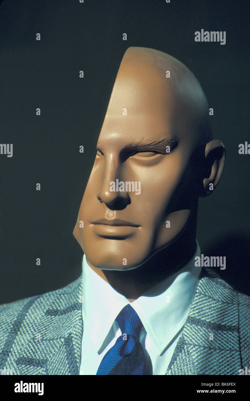 mannequin half head Stock Photo - Alamy