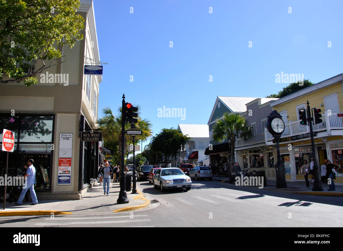 Duval street, Key West, Florida, USA Stock Photo - Alamy