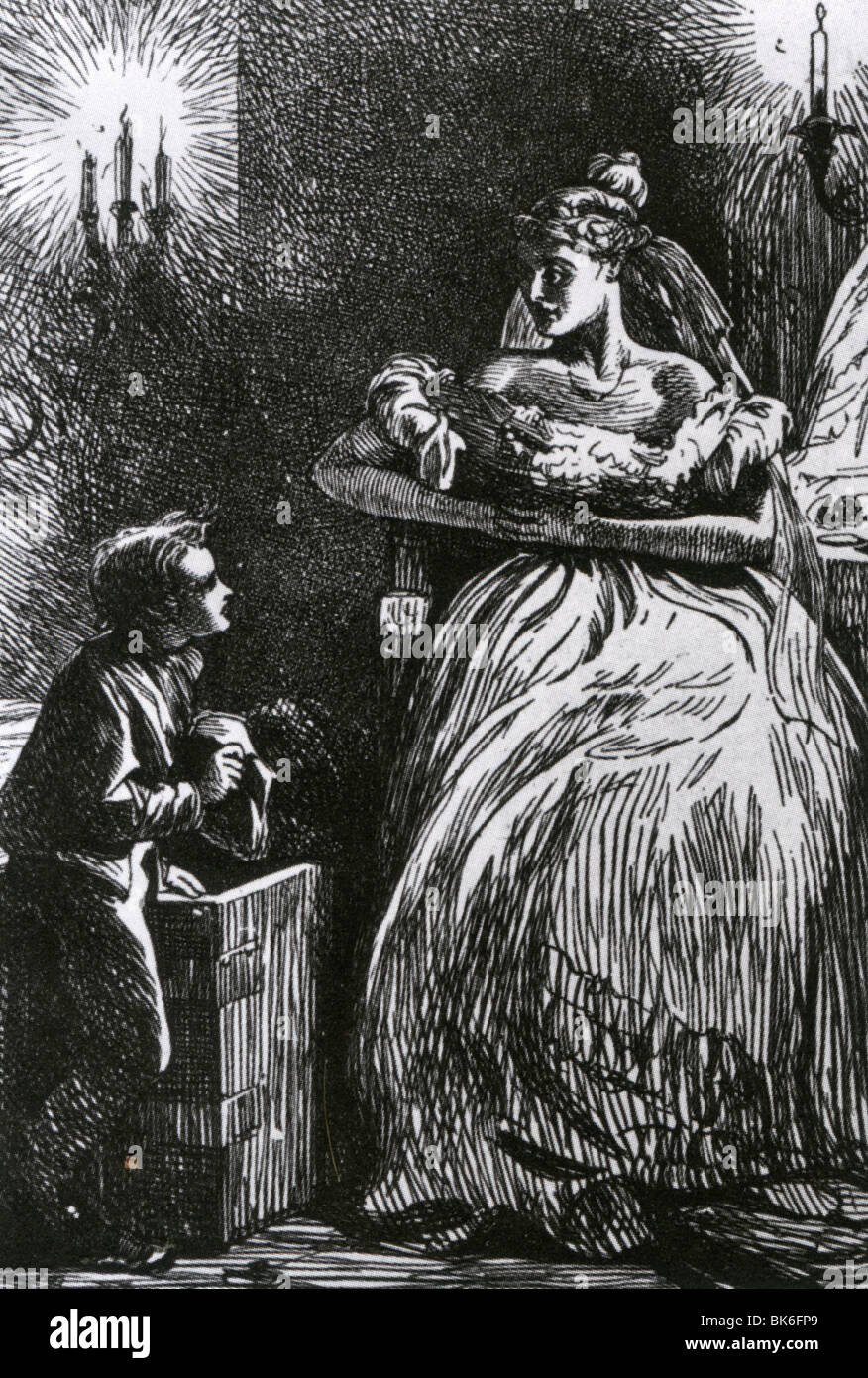 Miss Havisham Illustration