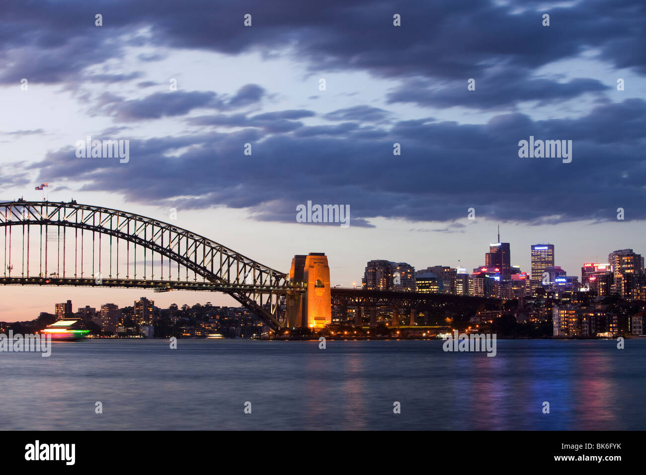 Sydney harbour bridge sunset hi-res stock photography and images - Alamy