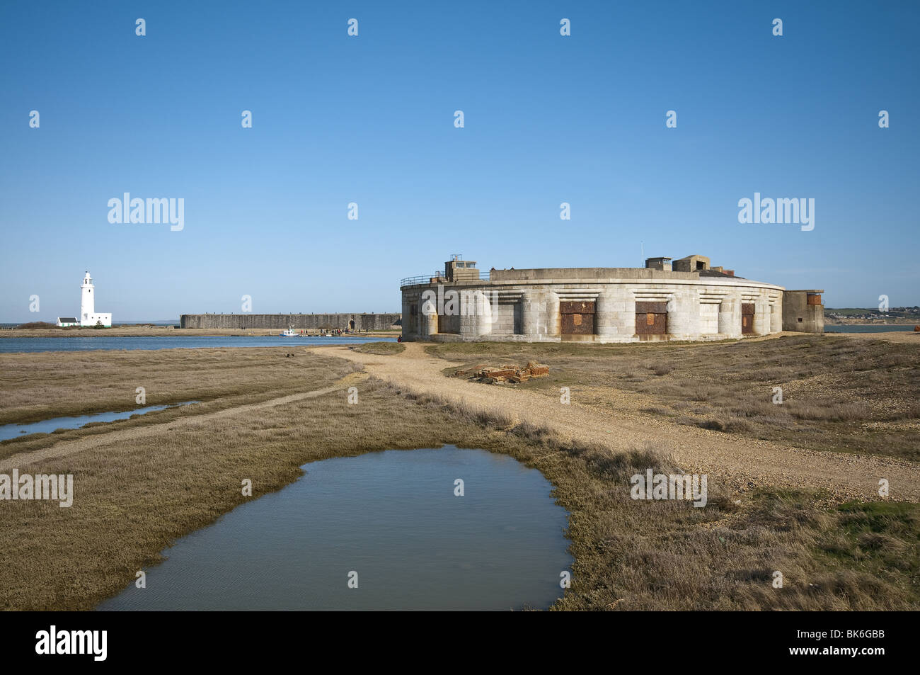 Hurst castle hi-res stock photography and images - Alamy