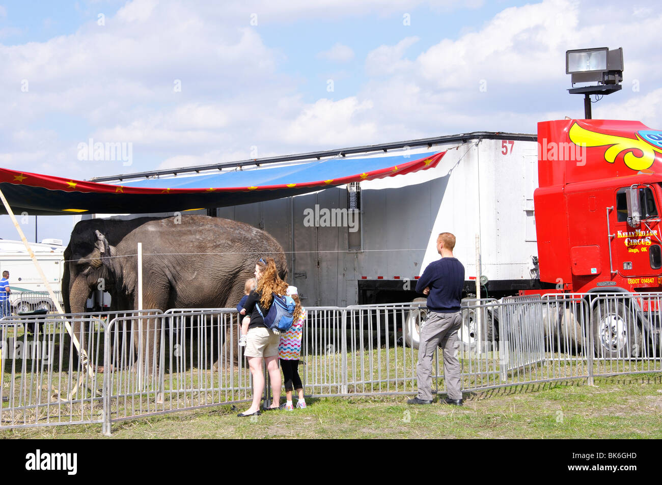 Kelly Miller circus Stock Photo - Alamy