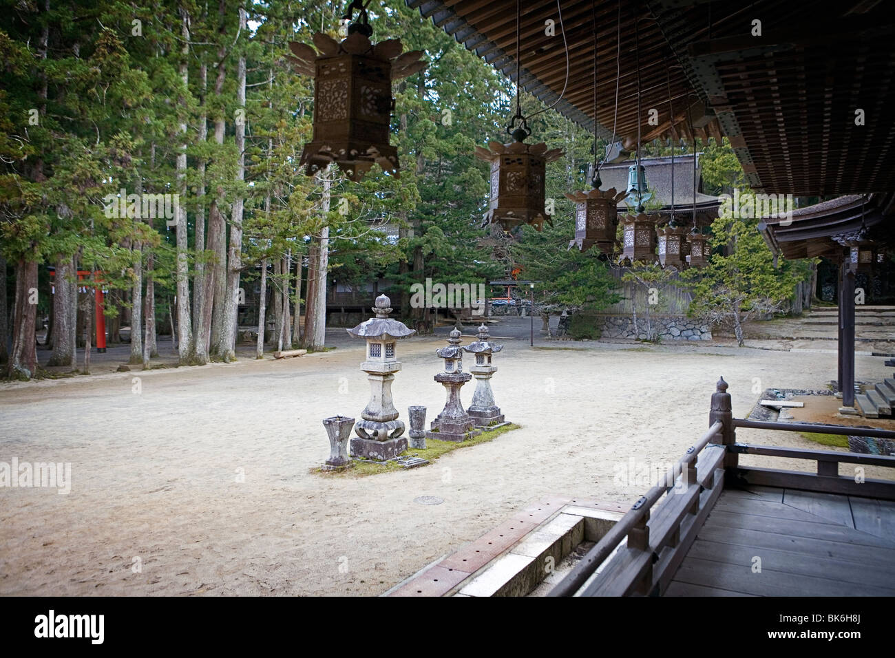 Koyasan, Danjo Garan Stock Photo - Alamy