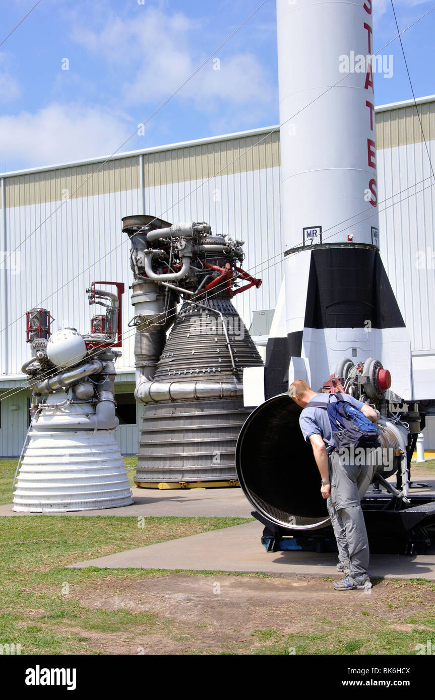 NASA rocket, Houston, Texas, USA Stock Photo - Alamy