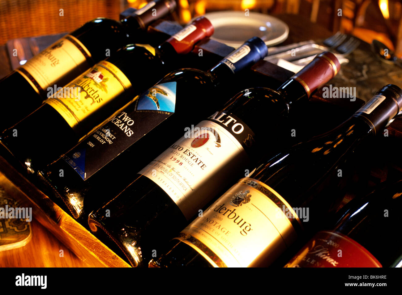 South african wine labels hi-res stock photography and images - Alamy