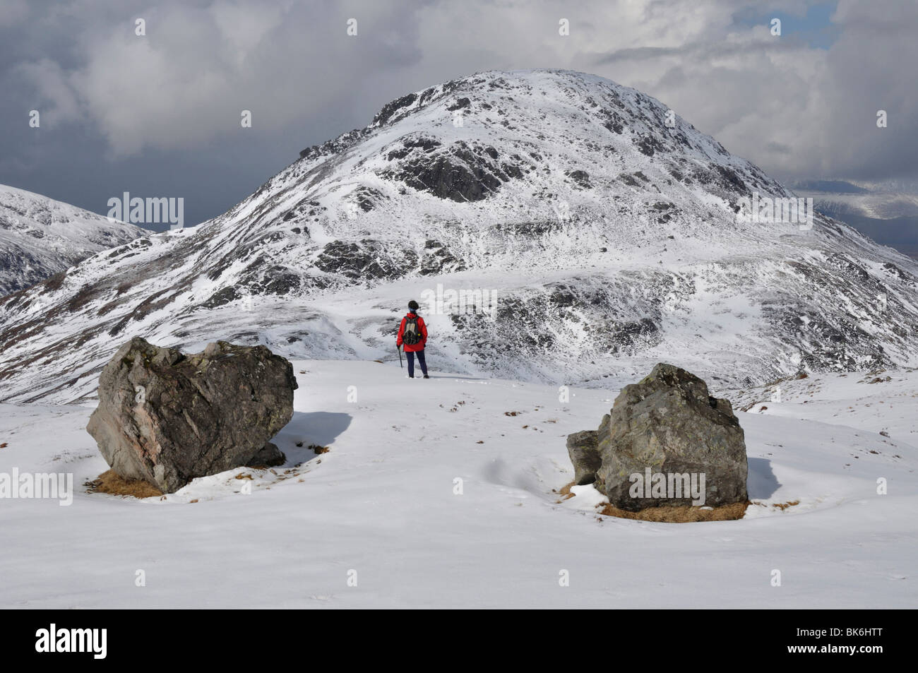 Cruach Inse from Sgurr Inse, Scotland Stock Photo - Alamy