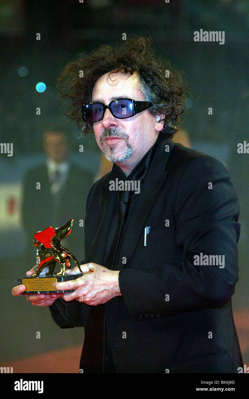 TIM BURTON TIM BURTON GOLDEN LION LIFE TIME AWARD 64TH VENICE FILM ...