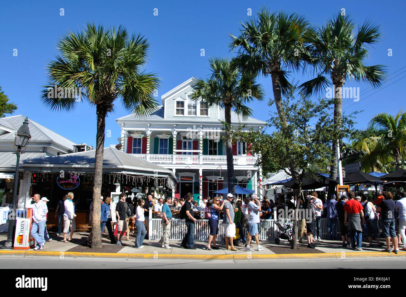 Duval street, Key West, Florida, USA Stock Photo - Alamy