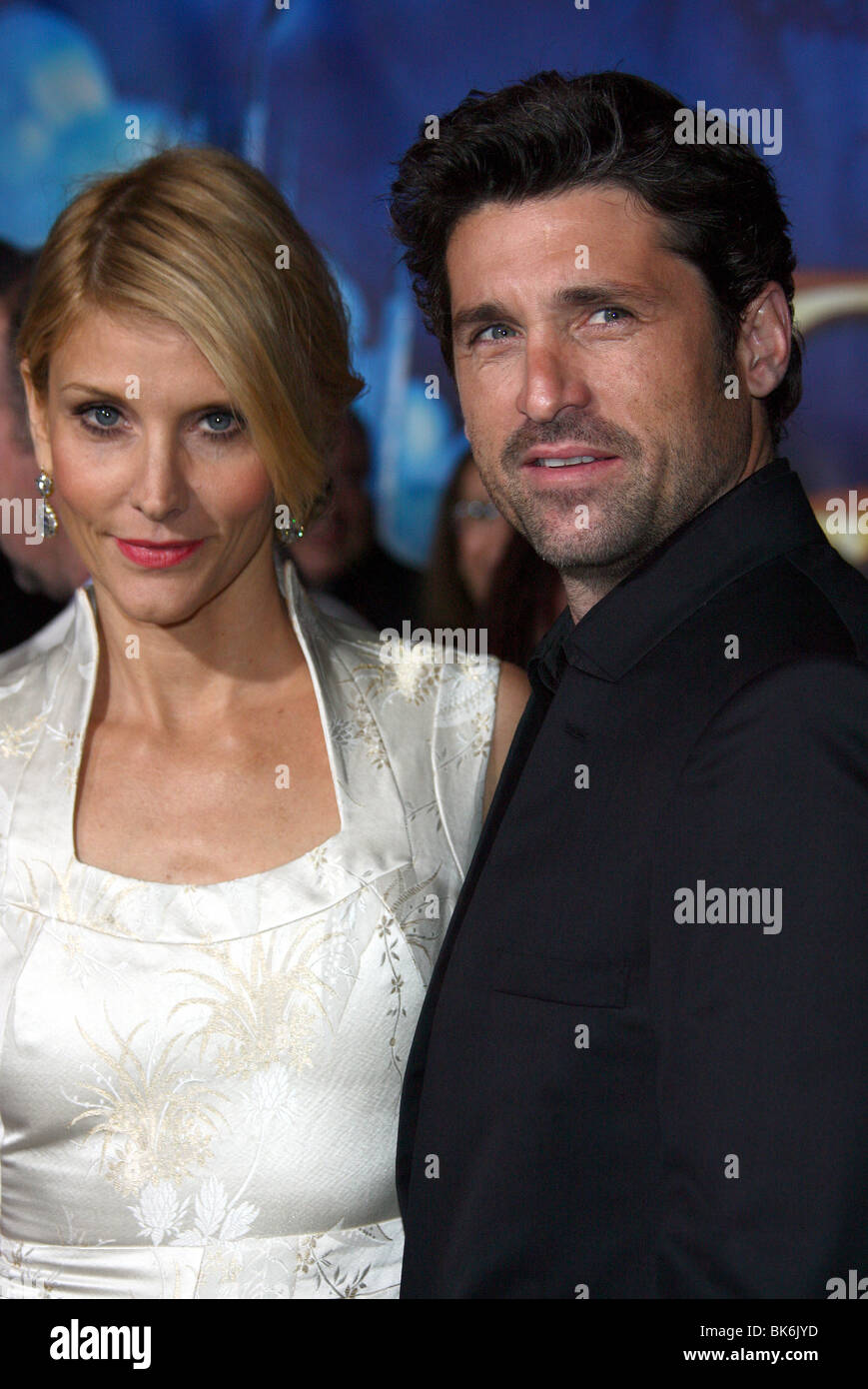 PATRICK DEMPSEY & JILL FINK ENCHANTED WORLD PREMIERE HOLLYWOOD LOS ...