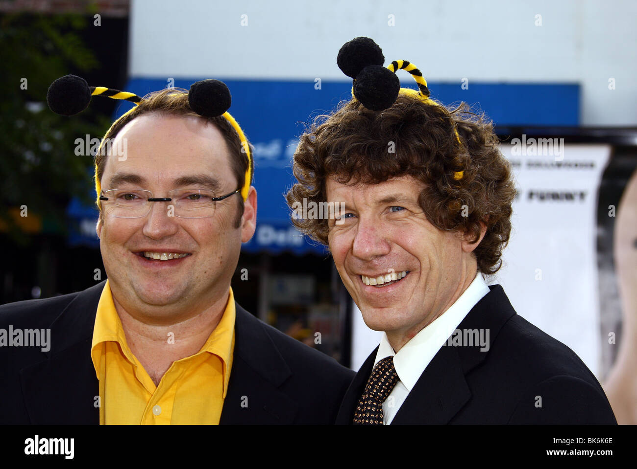 SIMON J. SMITH & STEVE HICKNER BEE MOVIE LOS ANGELES PREMIERE WESTWOOD ...