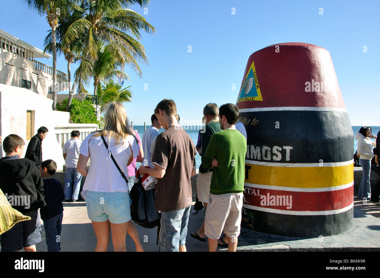 Southernmost point, Key West, Florida, USA Stock Photo - Alamy