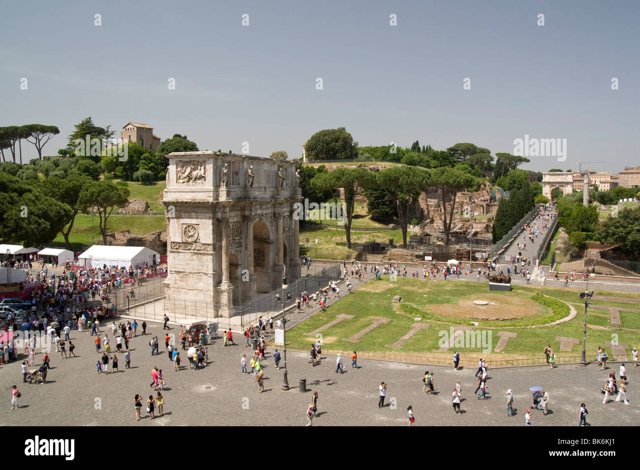 Italy, Rome, Arch of Titus, (Titus gate or Arcus Titi) – the conquering ...