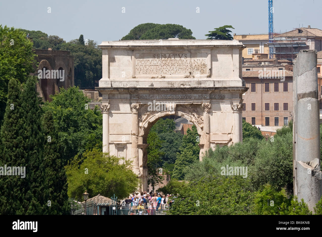 Titus gate hi-res stock photography and images - Alamy