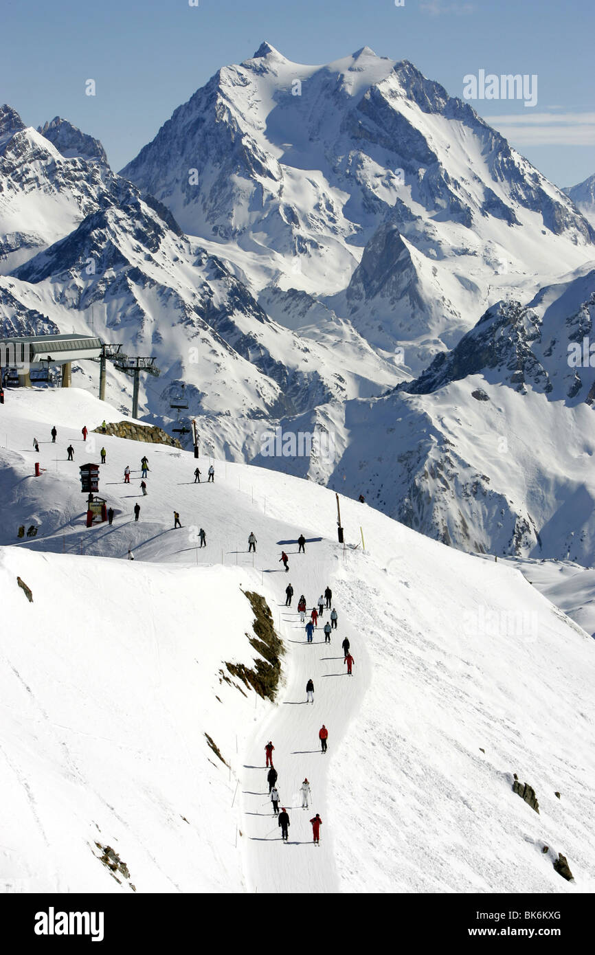 Meribel courchevel hi-res stock photography and images - Alamy