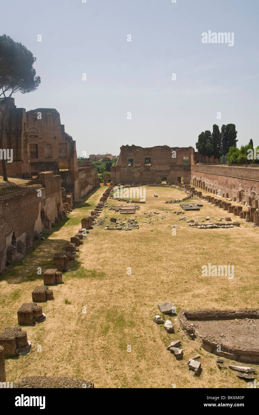 Italy, Rome, ruins of ancient Rome, The Hippodrome Stock Photo - Alamy