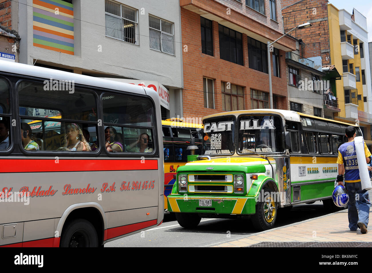 Colorful buses hi-res stock photography and images - Alamy