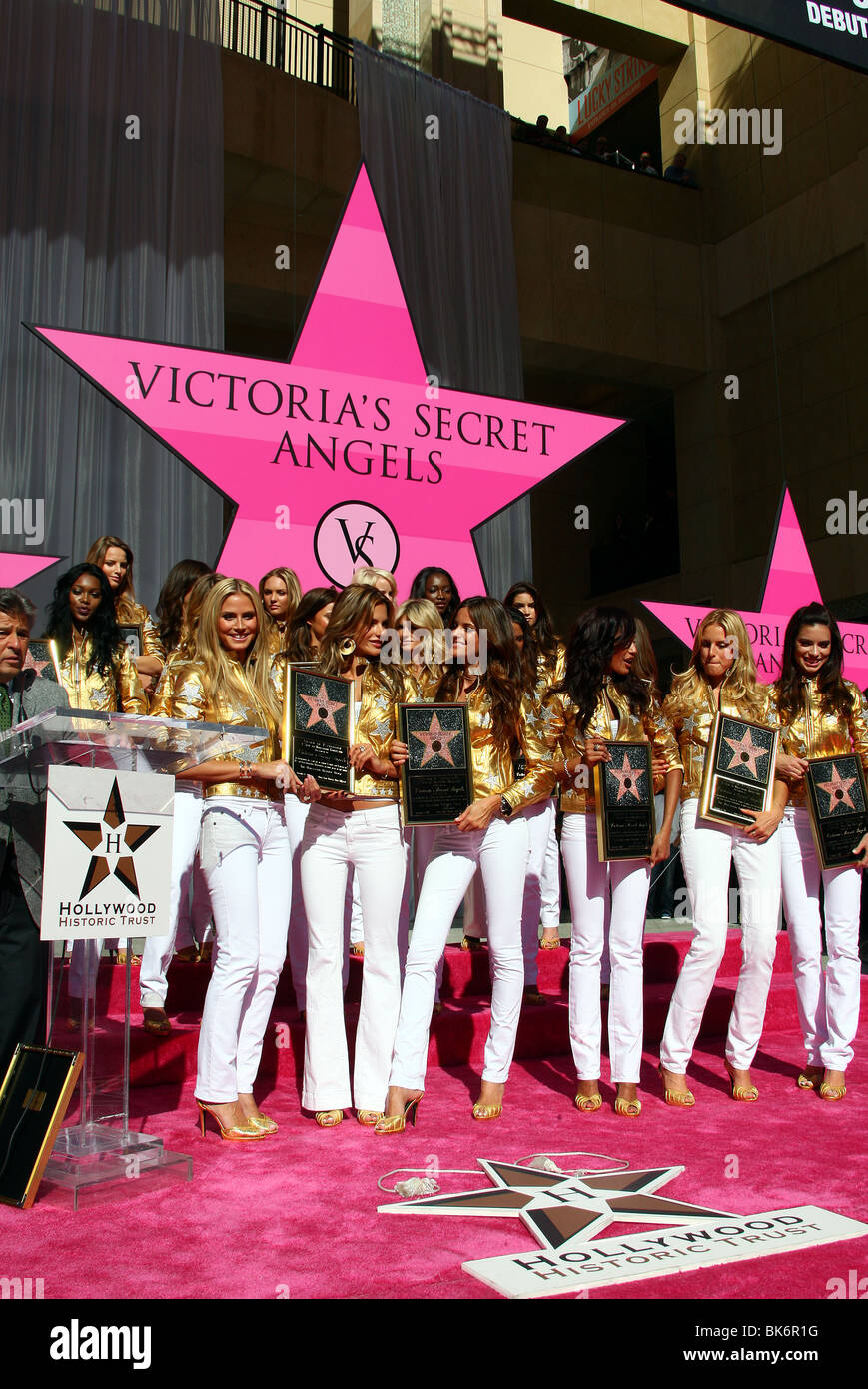 HEIDI KLUM & VICTORIA SECRET MODELS VICTORIAS SECRET ANGELS AWARD OF ...