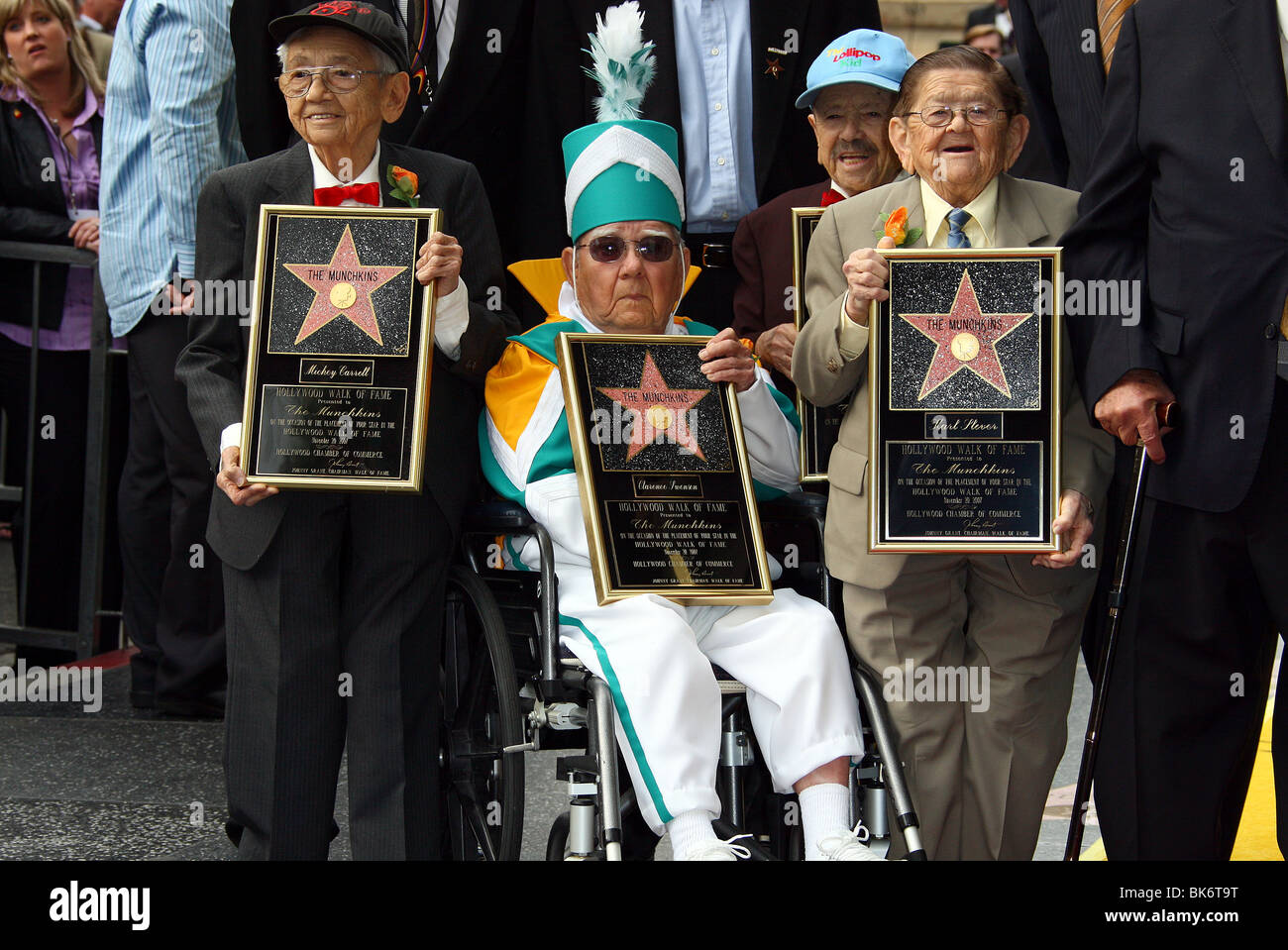 MICKEY CARROLL CLARENCE SWENSEN JERRY MAREN & KARL SLOVER THE MUNCHKINS ...