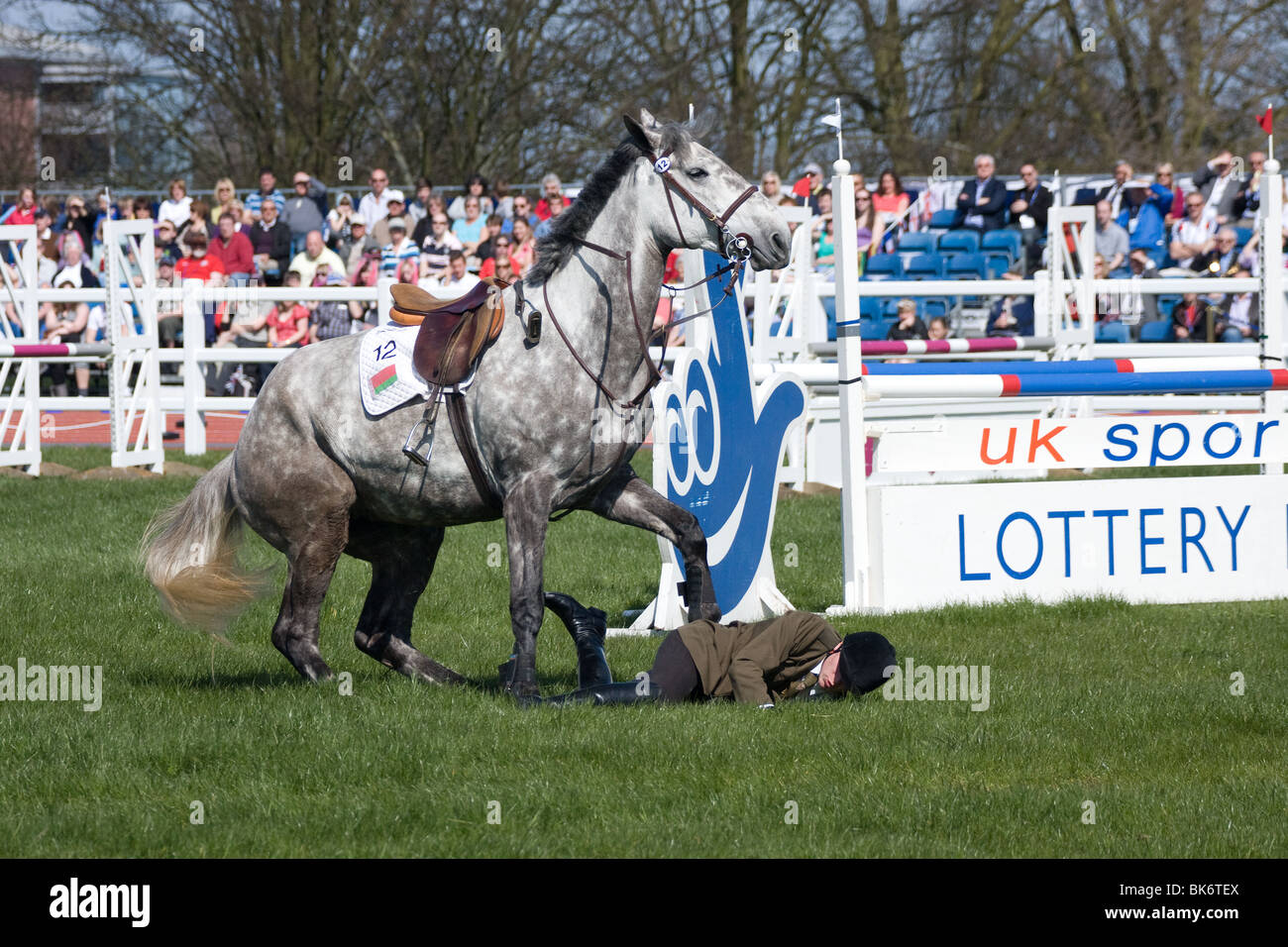 world cup series pentathlon show jumping event Medway Park Gllingham ...
