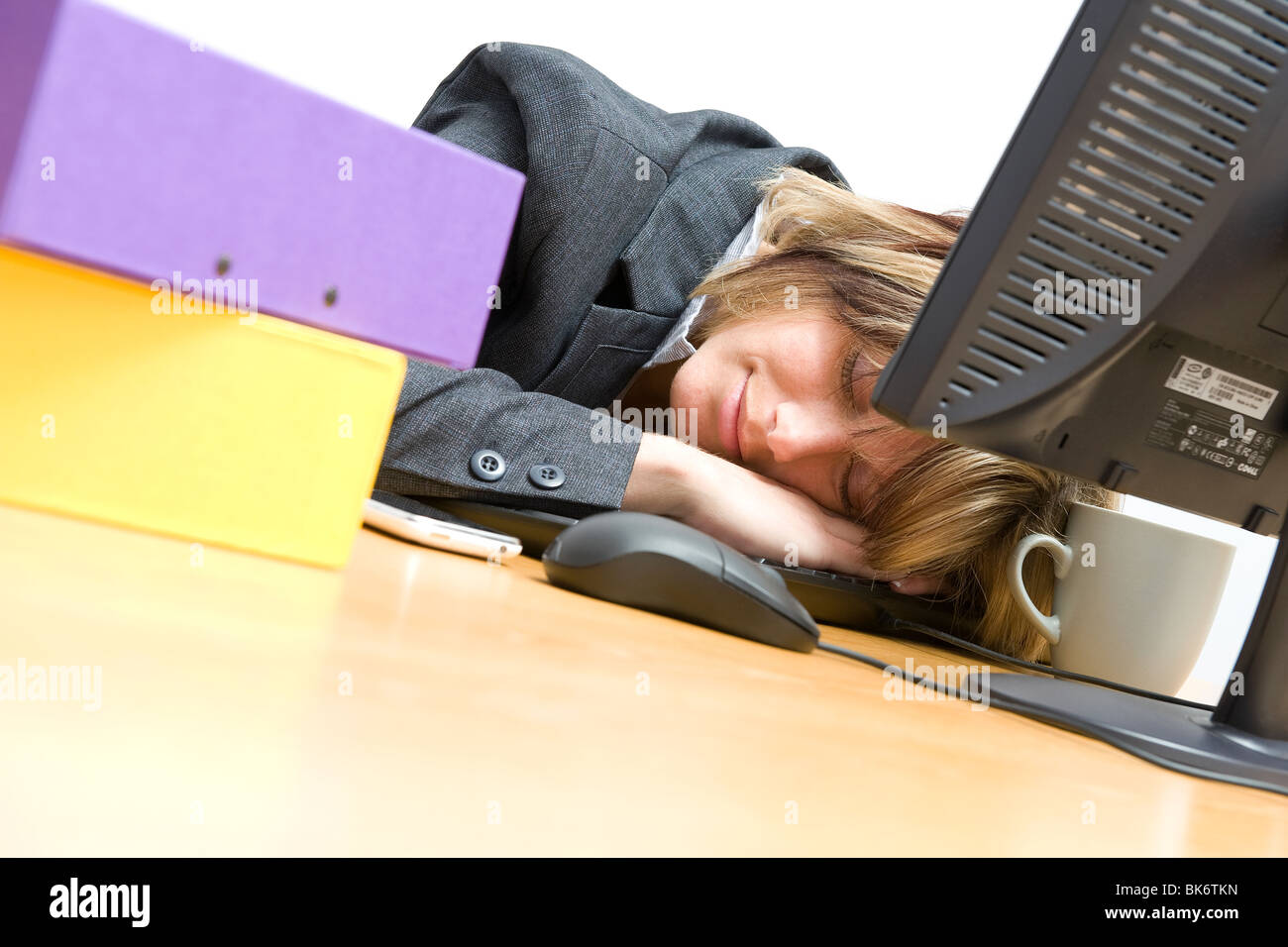 Female office worker hi-res stock photography and images - Alamy