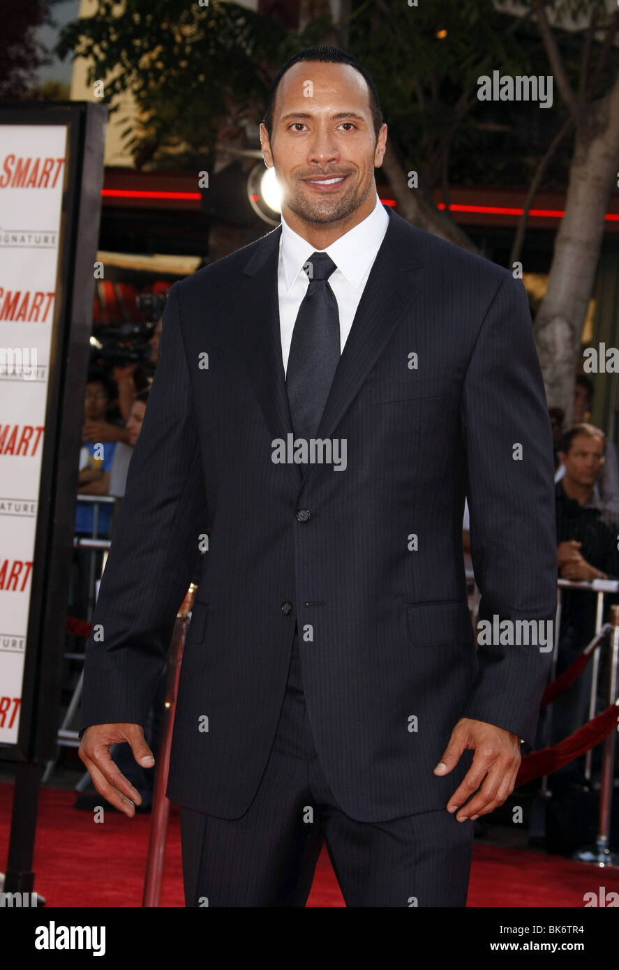 DWAYNE JOHNSON AKA THE ROCK GET SMART WORLD PREMIERE WESTWOOD LOS ...
