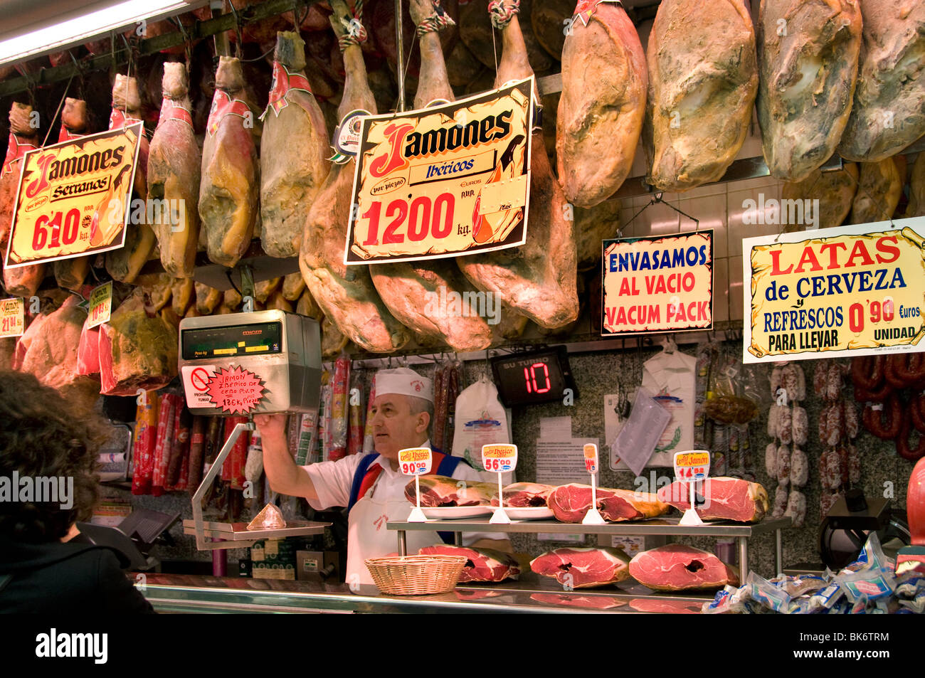 Museo del Jamon Madrid Spanish Spain Jamon Iberico Bar Restaurant ...