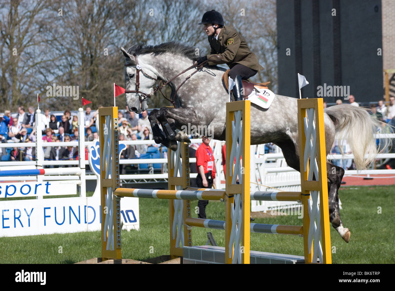 world cup series pentathlon show jumping event Medway Park Gllingham ...