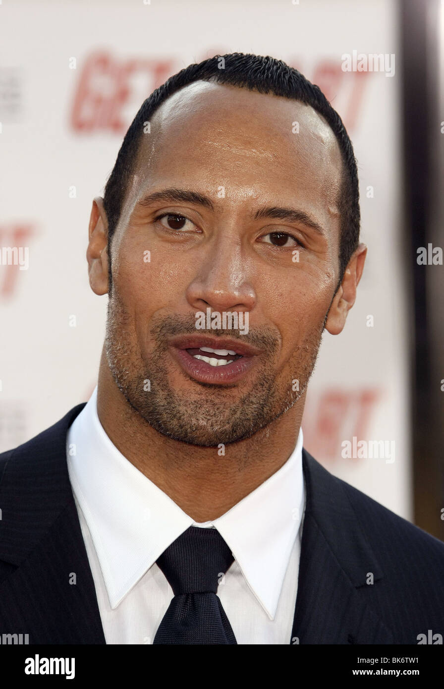 DWAYNE JOHNSON AKA THE ROCK GET SMART WORLD PREMIERE WESTWOOD LOS ...