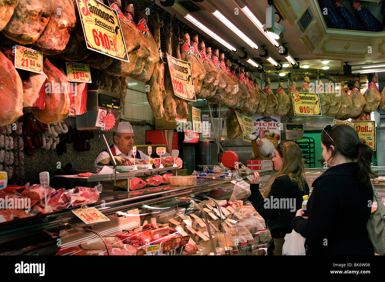Museo del Jamon Madrid Spanish Spain Jamon Iberico Bar Restaurant ...