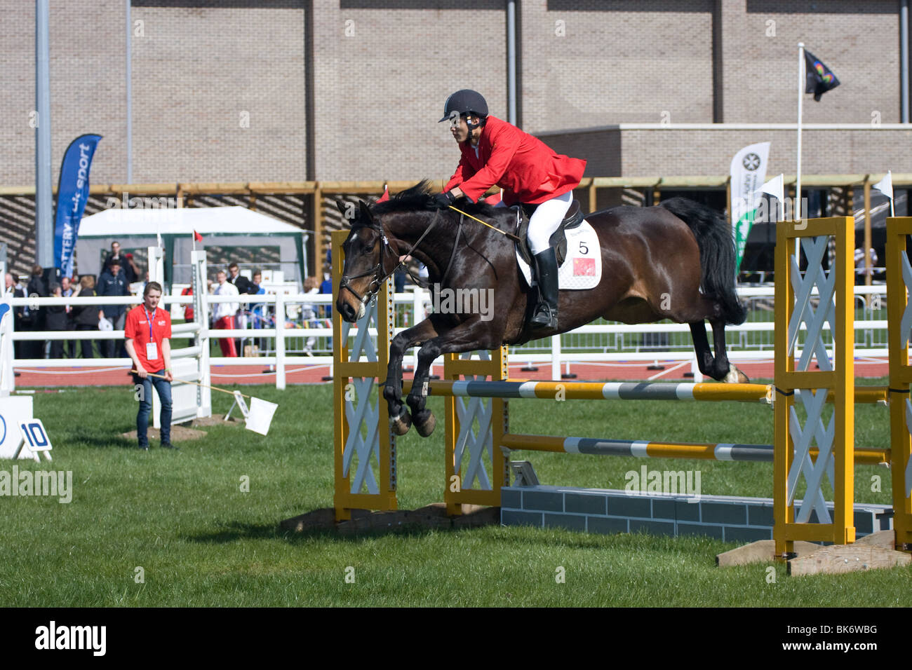 world cup series pentathlon show jumping event Medway Park Gllingham ...