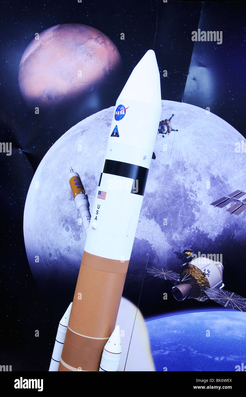 NASA rocket, Houston, Texas, USA Stock Photo - Alamy