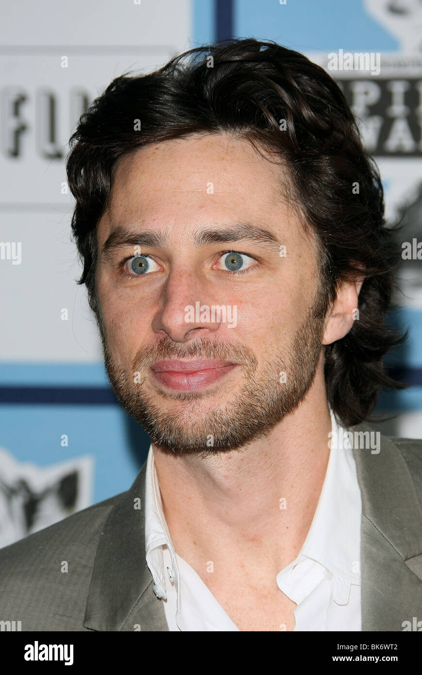 ZACH BRAFF FILM INDEPENDENTS 2008 SPIRIT AWARDS ARRIVALS SANTA MONICA ...