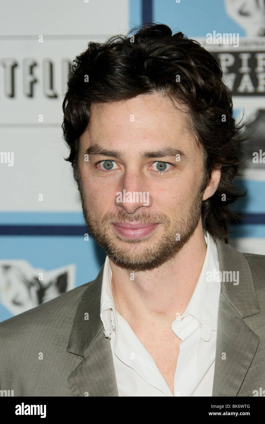 ZACH BRAFF FILM INDEPENDENTS 2008 SPIRIT AWARDS ARRIVALS SANTA MONICA ...
