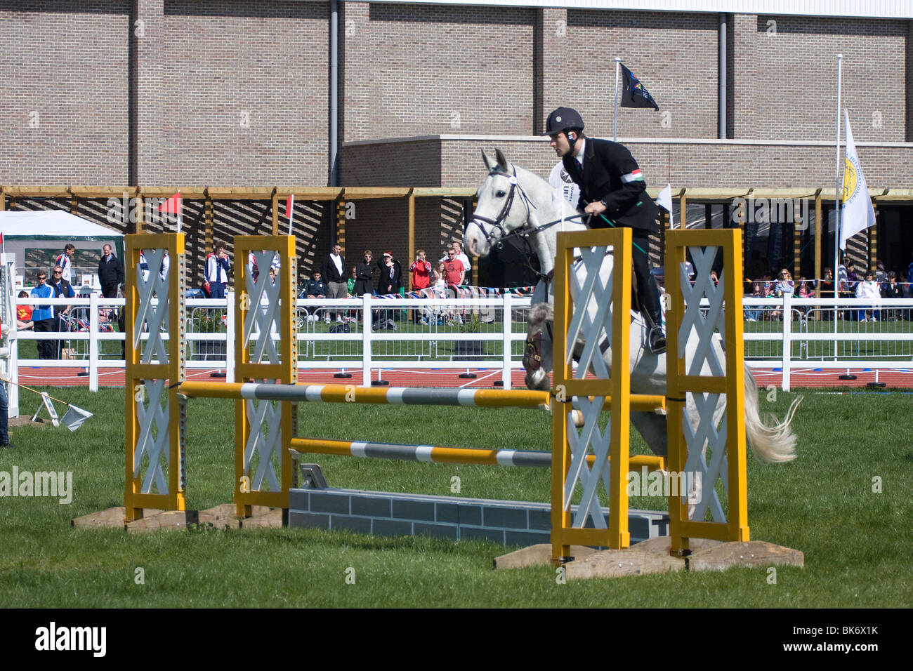 world cup series pentathlon show jumping event Medway Park Gllingham ...