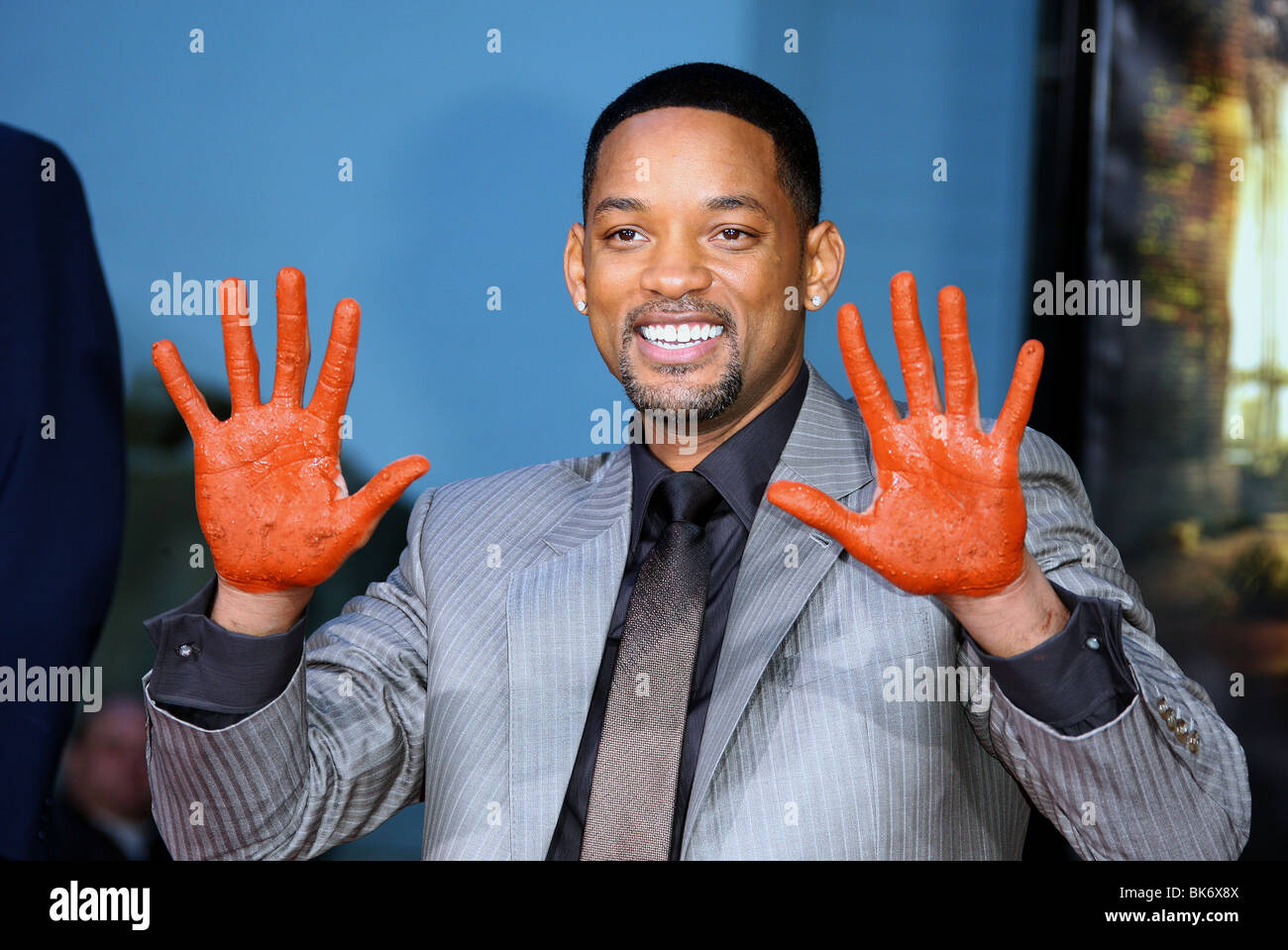 WILL SMITH WILL SMITH HAND AND FOOTPRINT CEREMONY GRAUMANS CHINESE ...