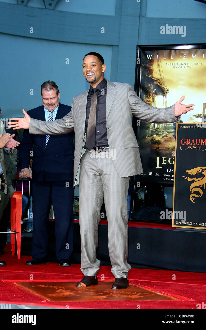 WILL SMITH WILL SMITH HAND AND FOOTPRINT CEREMONY GRAUMANS CHINESE ...