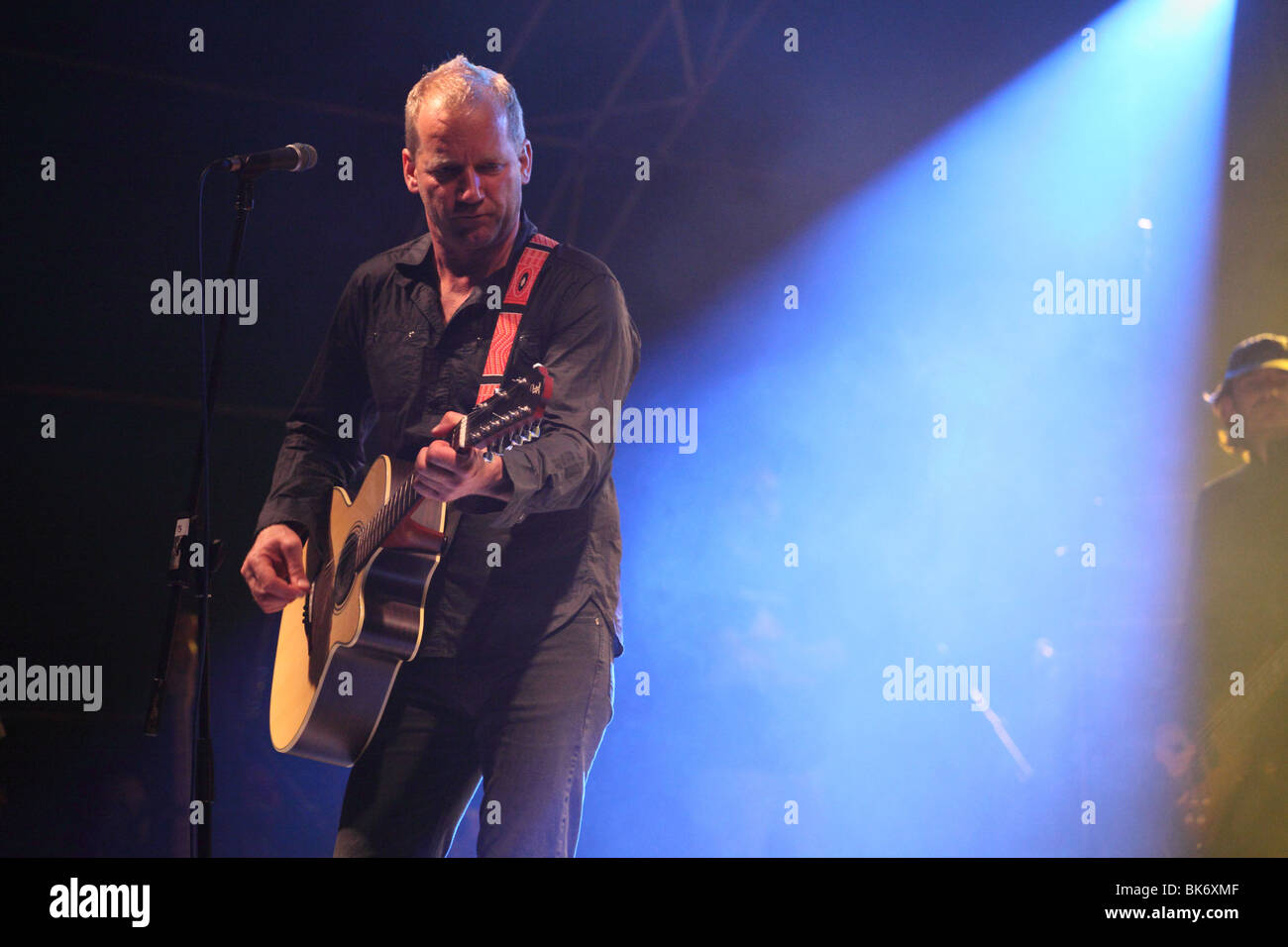 David Koller with his band playing live at Vinobranie 2009 in Modra ...